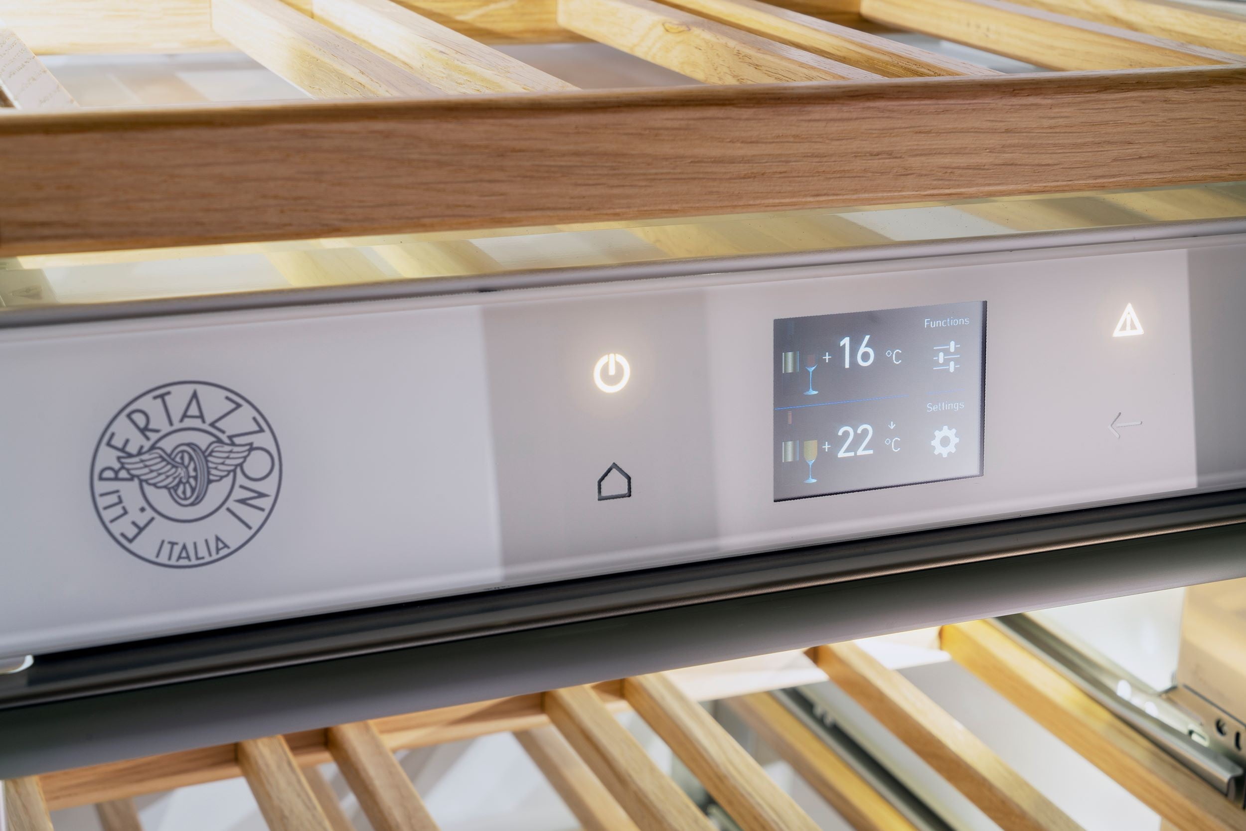 ADEGA BERTAZZONI WC605BLP2T DE EMBUTIR FLUSH PARA REVESTIR 80 GARRAFAS ...